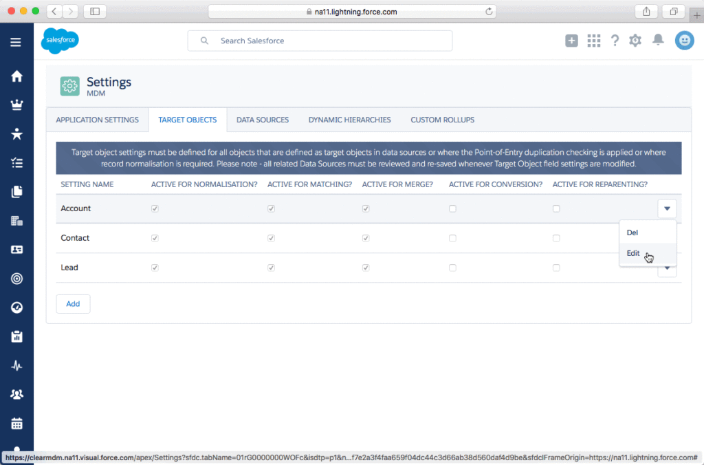 Lightning UI - clearMDM